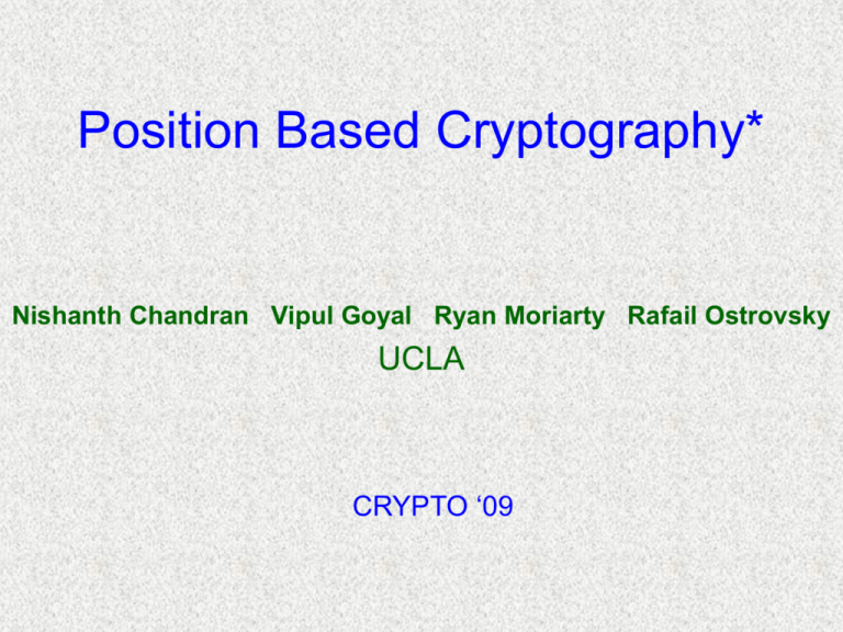 A X 3 UCLA Computer Science A X 3 UCLA Computer Science