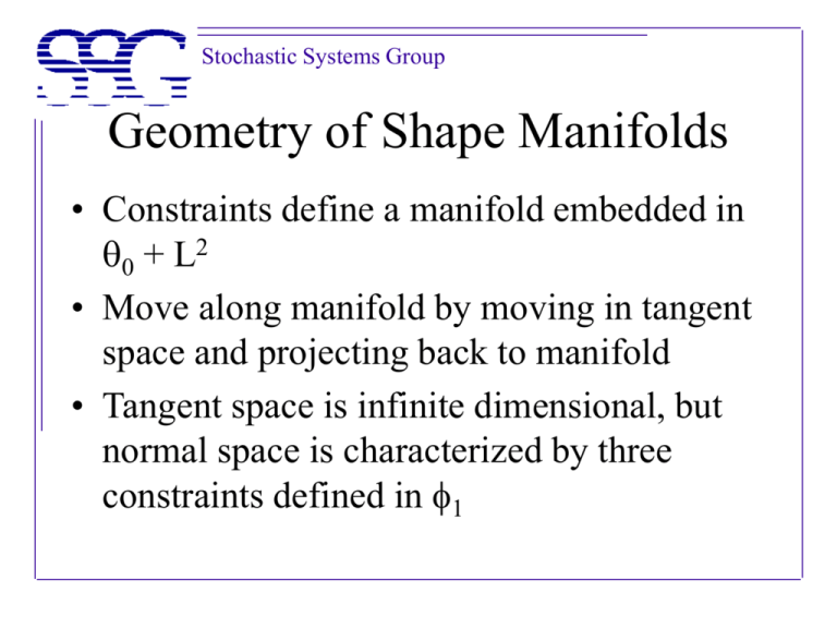 Ppt Stochastic Systems Group