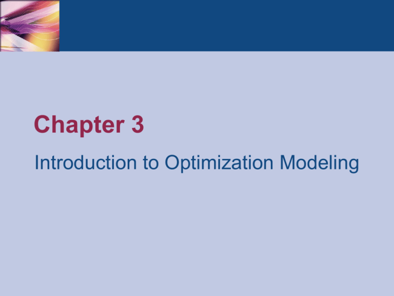 Chapter 3 Theory only