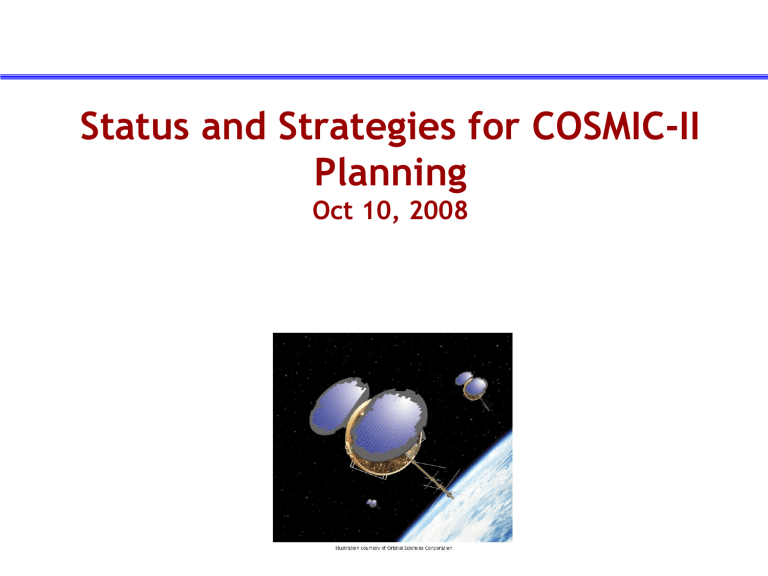 COSMIC-II-Planning