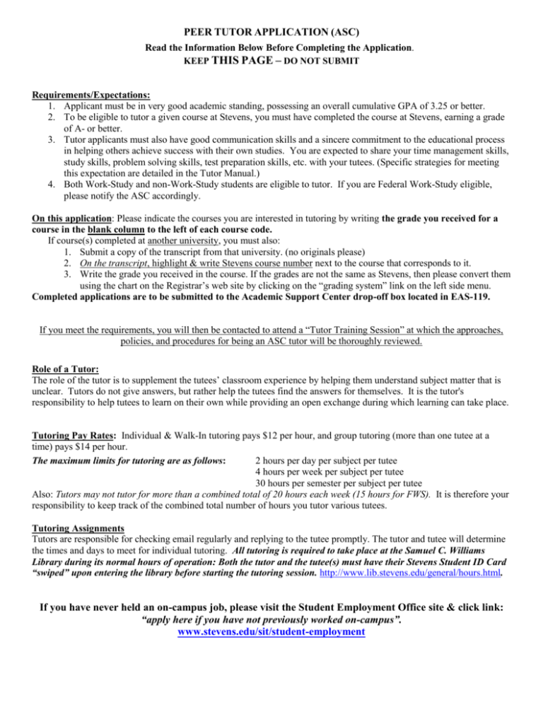 Tutoring Pay Rates Tutoring Pay Rates