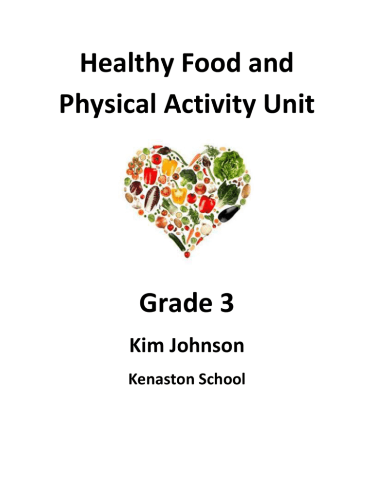 Nutrition Unit from Kim - Supporting-Health