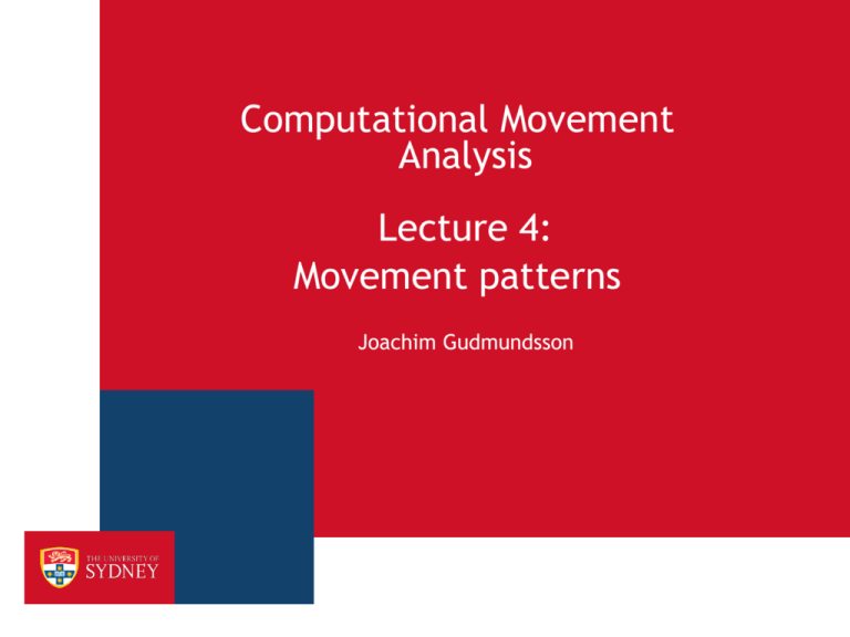 Movement patterns