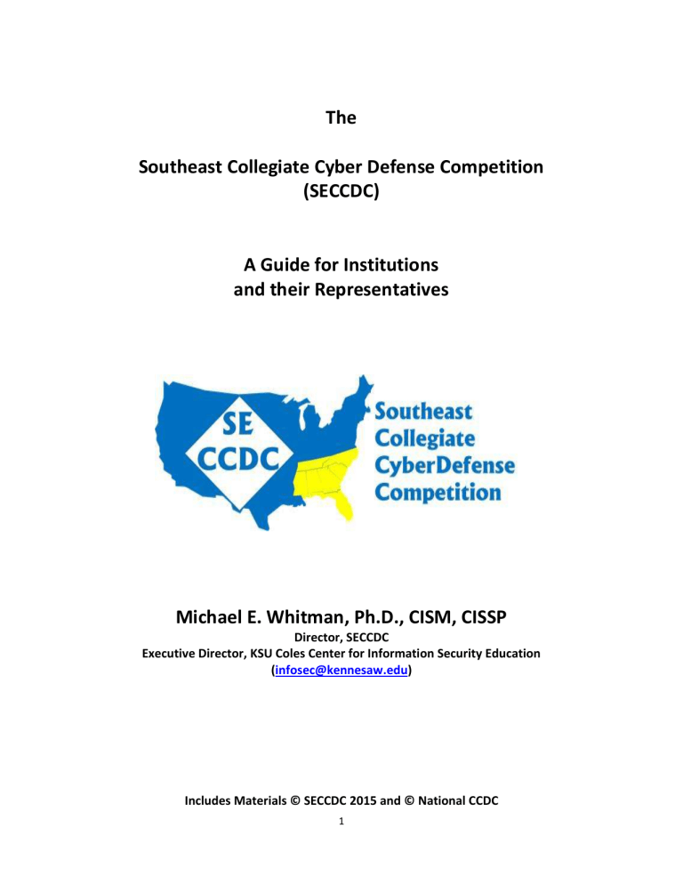 SECCDC Guide: Collegiate Cyber Defense Competition