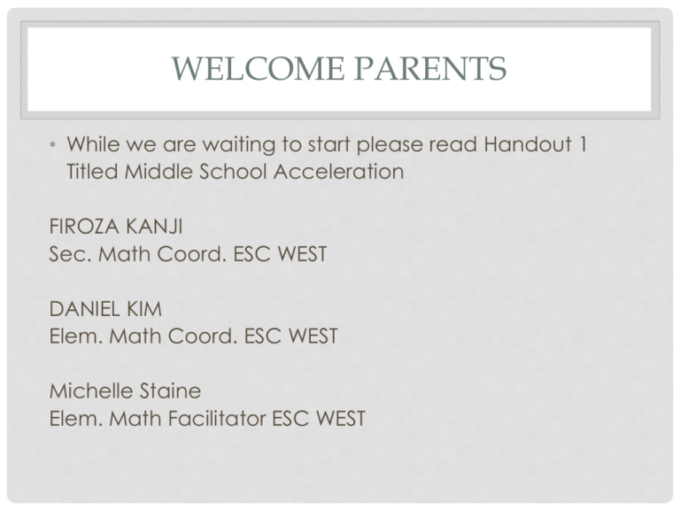 Math pathways powerpoint
