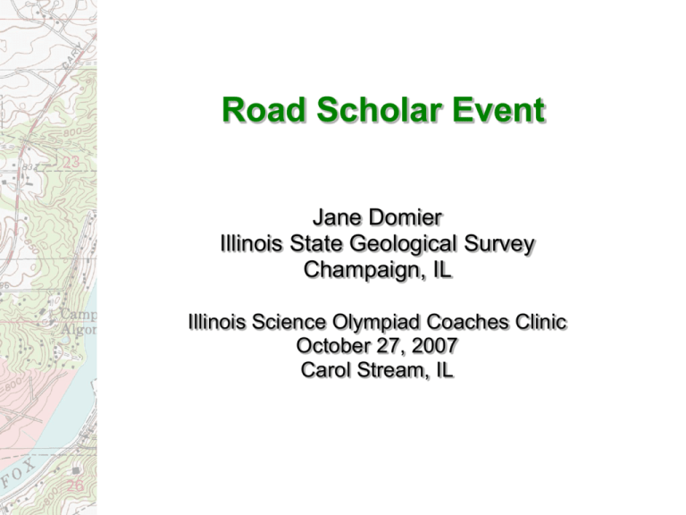 Road scholar clinic 2007