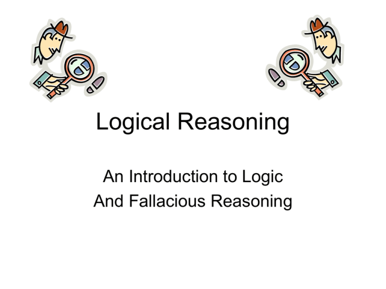 Logical Reasoning Logical Reasoning