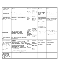 SIOP Language Objectives Cheat Sheet