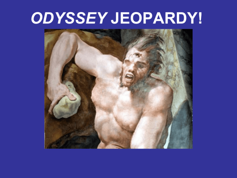 Odyssey Jeopardy