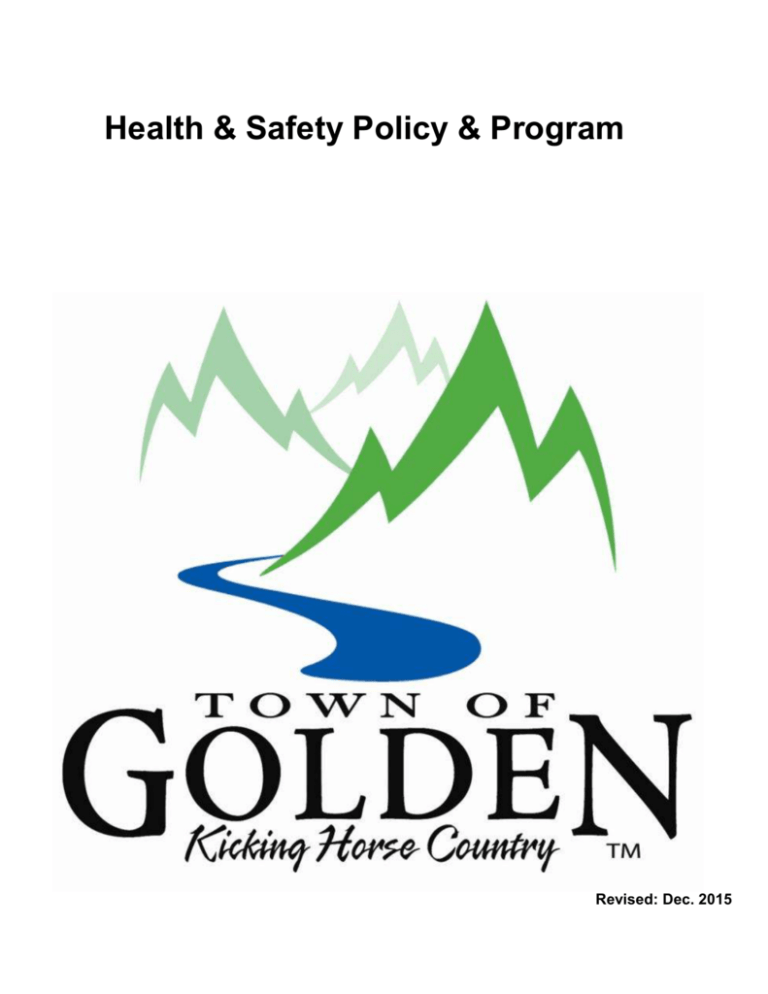 Health Safety Policy Program