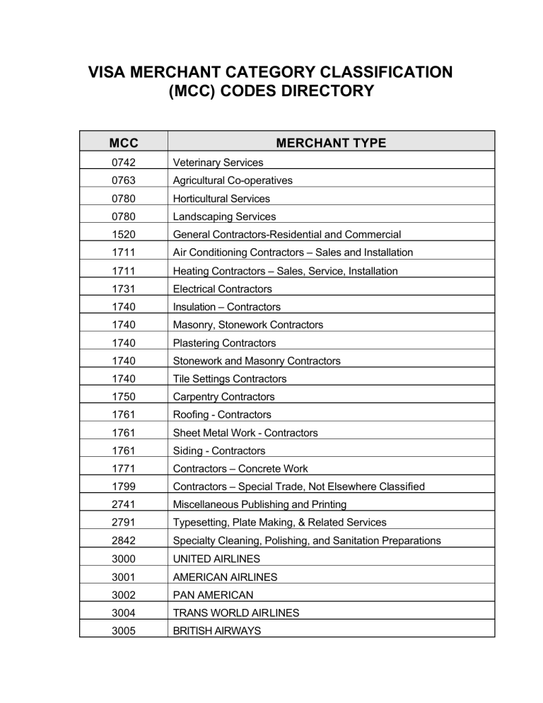 Mcc Mcc
