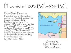 Phoenician civilization.doc