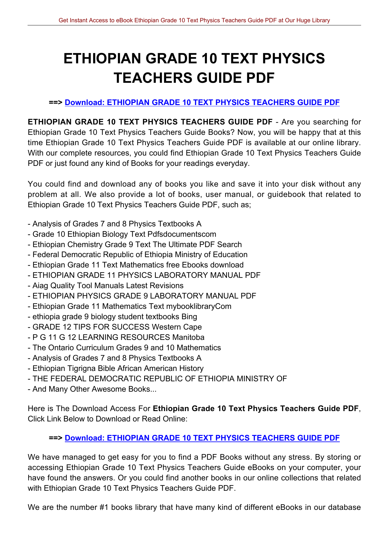Ethiopian Maths Grade 10 Teacher Guide Pdf James Choate s Math Worksheets