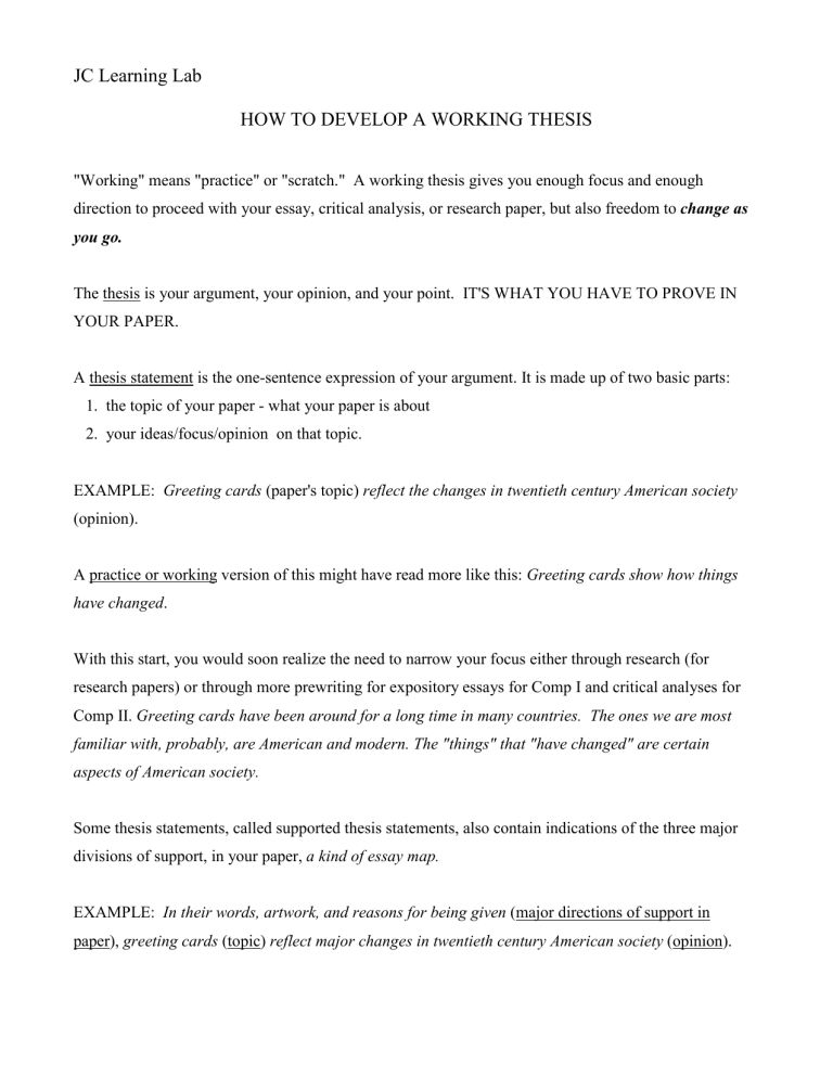 Thesis Development Examples Carnegie Mellon University 2022 11 10