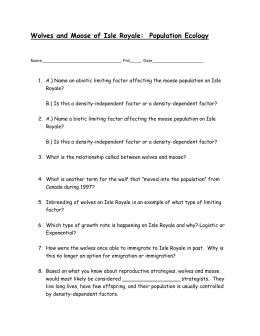 Population Ecology Graph Worksheet