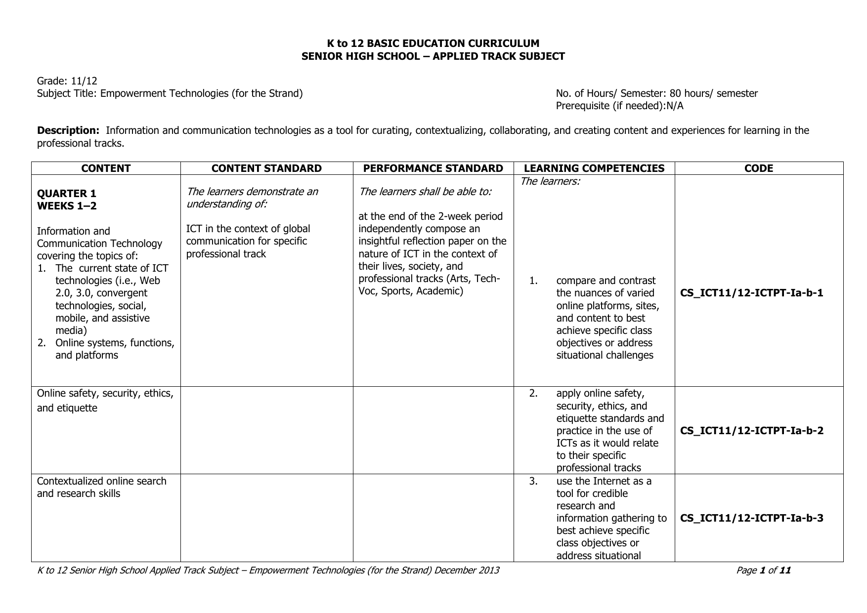 Curriculum Guide Gambaran