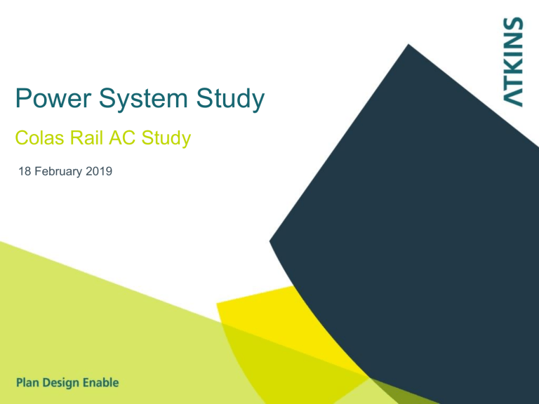 Power System Study: Colas Rail AC Analysis