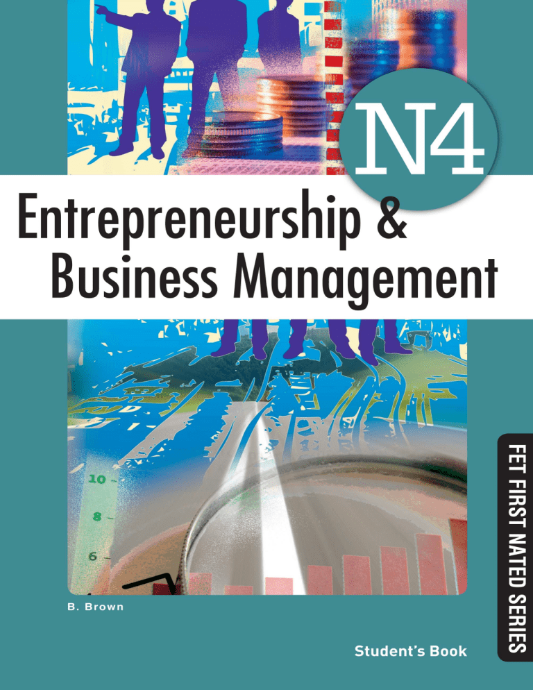 Entrepreneurship & Business Management N4 Student's Book