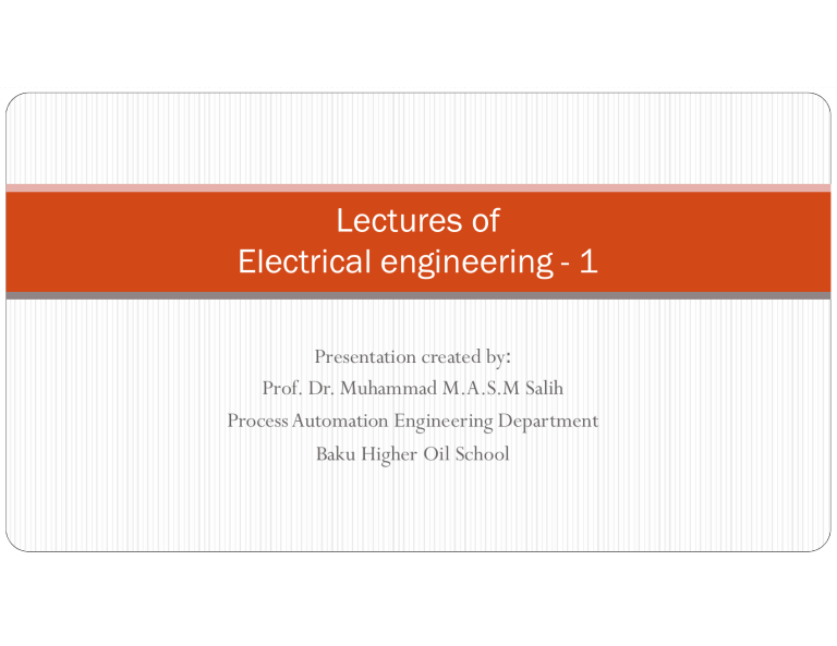 Electrical Engineering Basics: Ohm's Law & DC Circuits