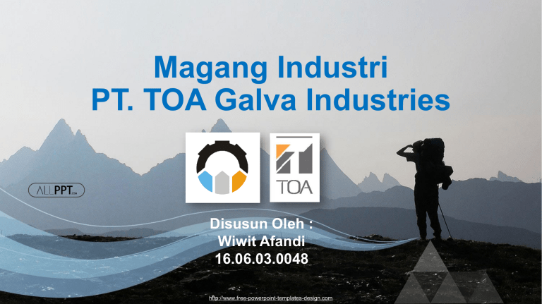 Magang Industri di PT. TOA Galva Industries