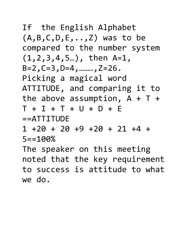 How To Win With Attitude