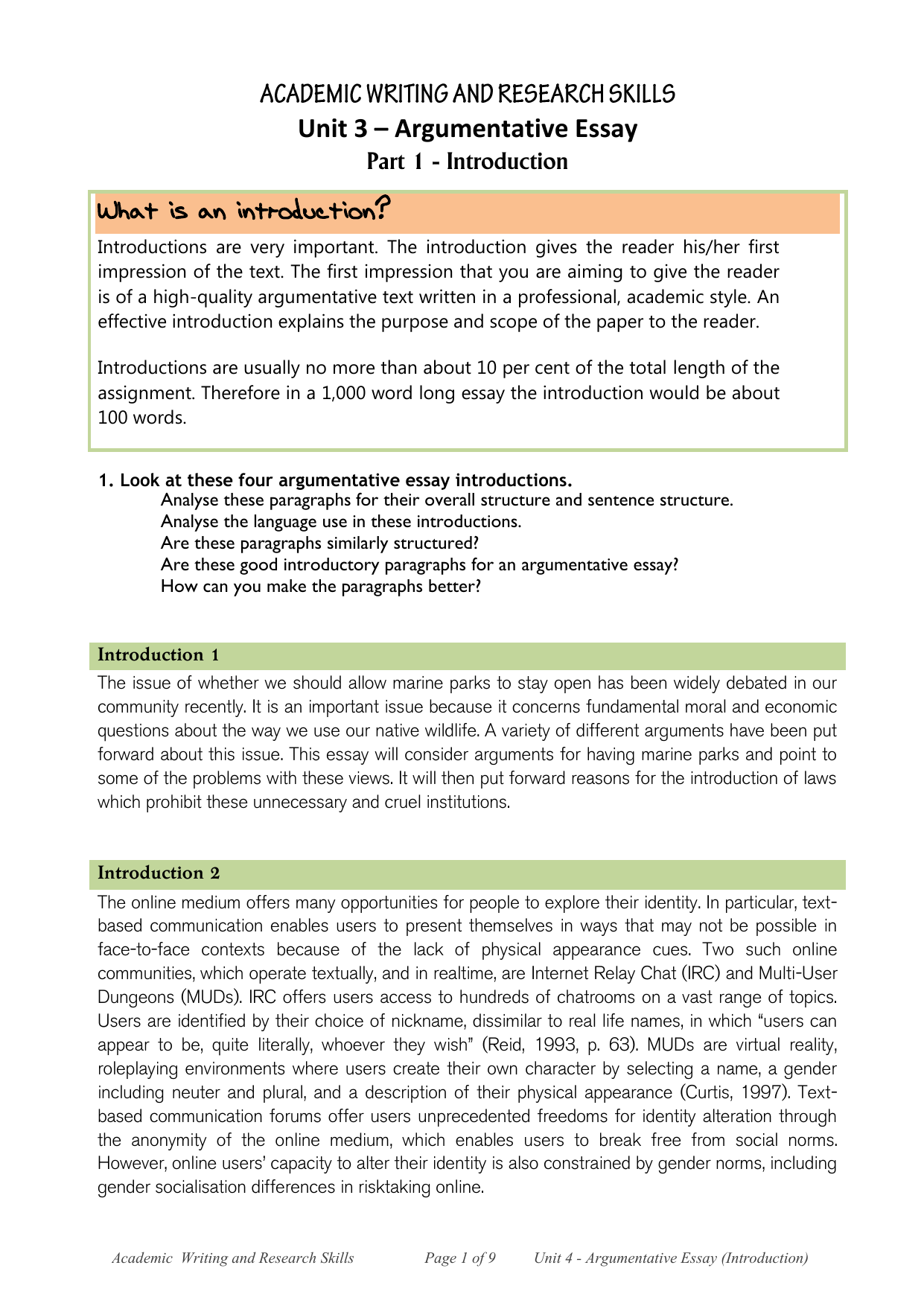  How To Write A Good Introduction For An Argumentative Essay How To Write A Good Argumentative 