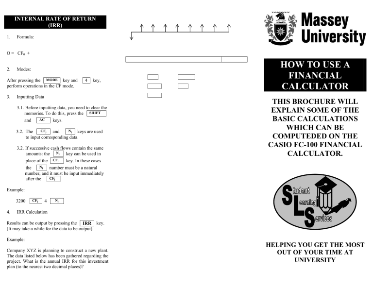 How To Use A Financial Calculator How To Use A Financial Calculator