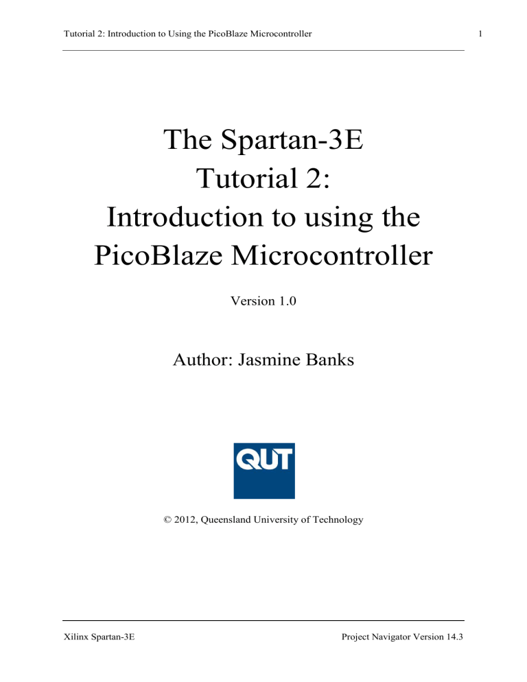 Spartan3E Tutorial 2