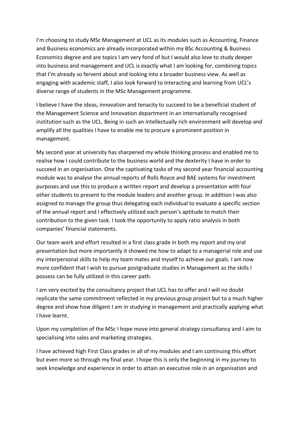 Accounting And Finance Personal Statement Write The Best Forensic 