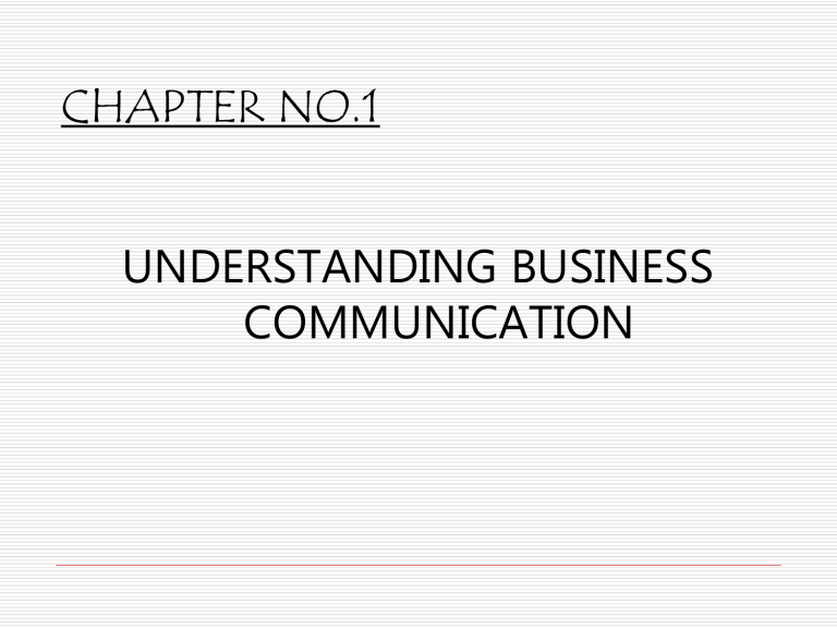 Business Communication: Understanding the Process & Barriers