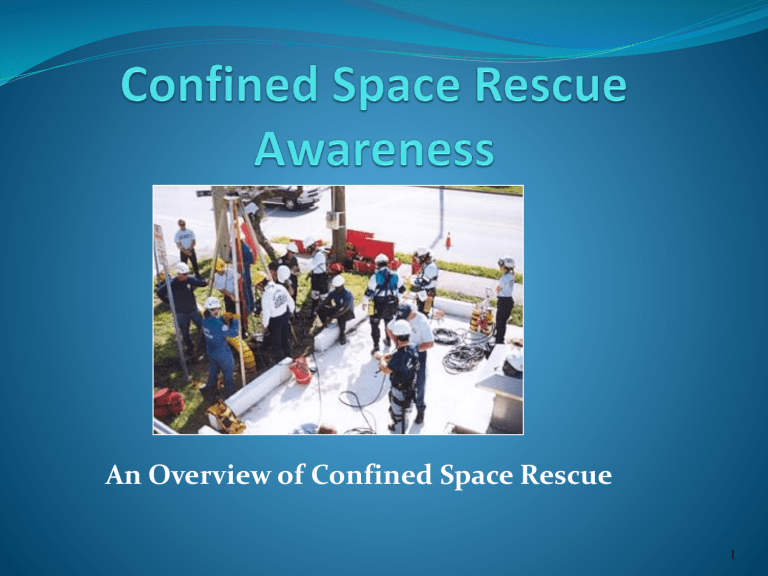 Confined Space Rescue