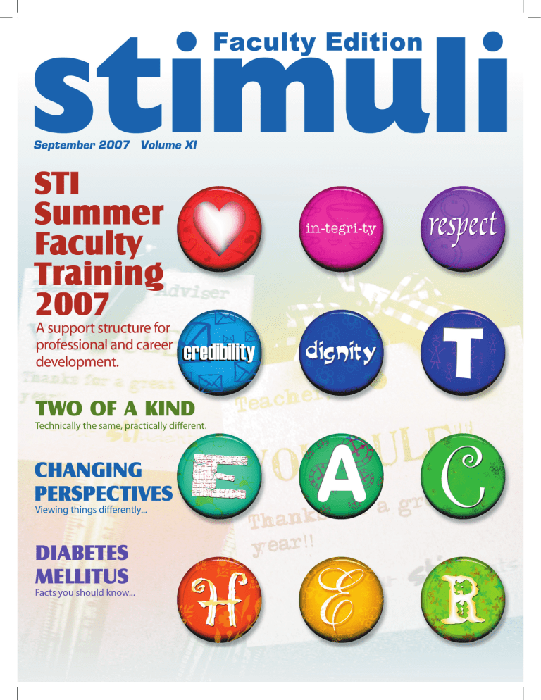 Faculty Edition STIMULI