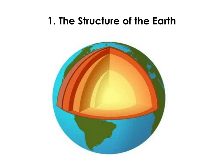 1 Structure of the Earth