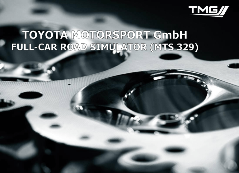 Toyota Full-Car Road Simulator (MTS 329) Presentation
