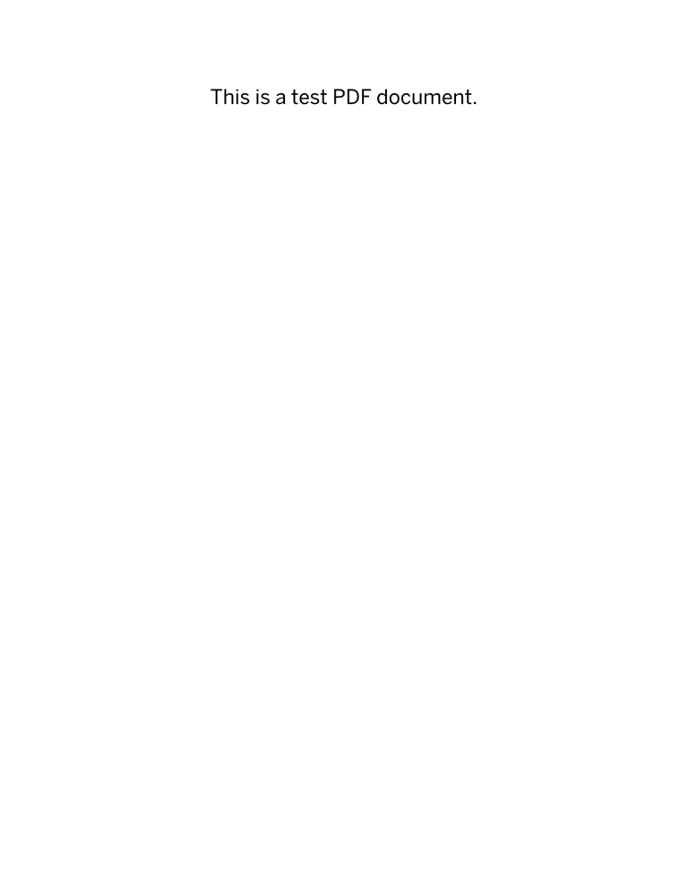 Test PDF