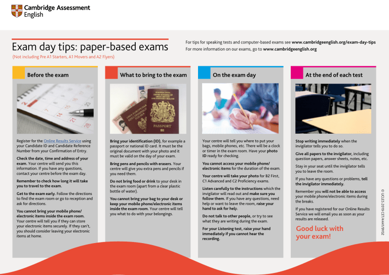 25008 paper based exam document