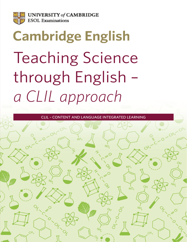 CLIL Science Teaching: English Language Integration