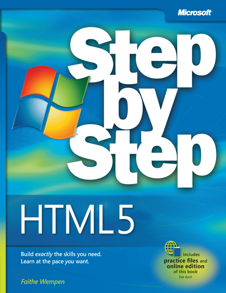 Step By Step HTML5
