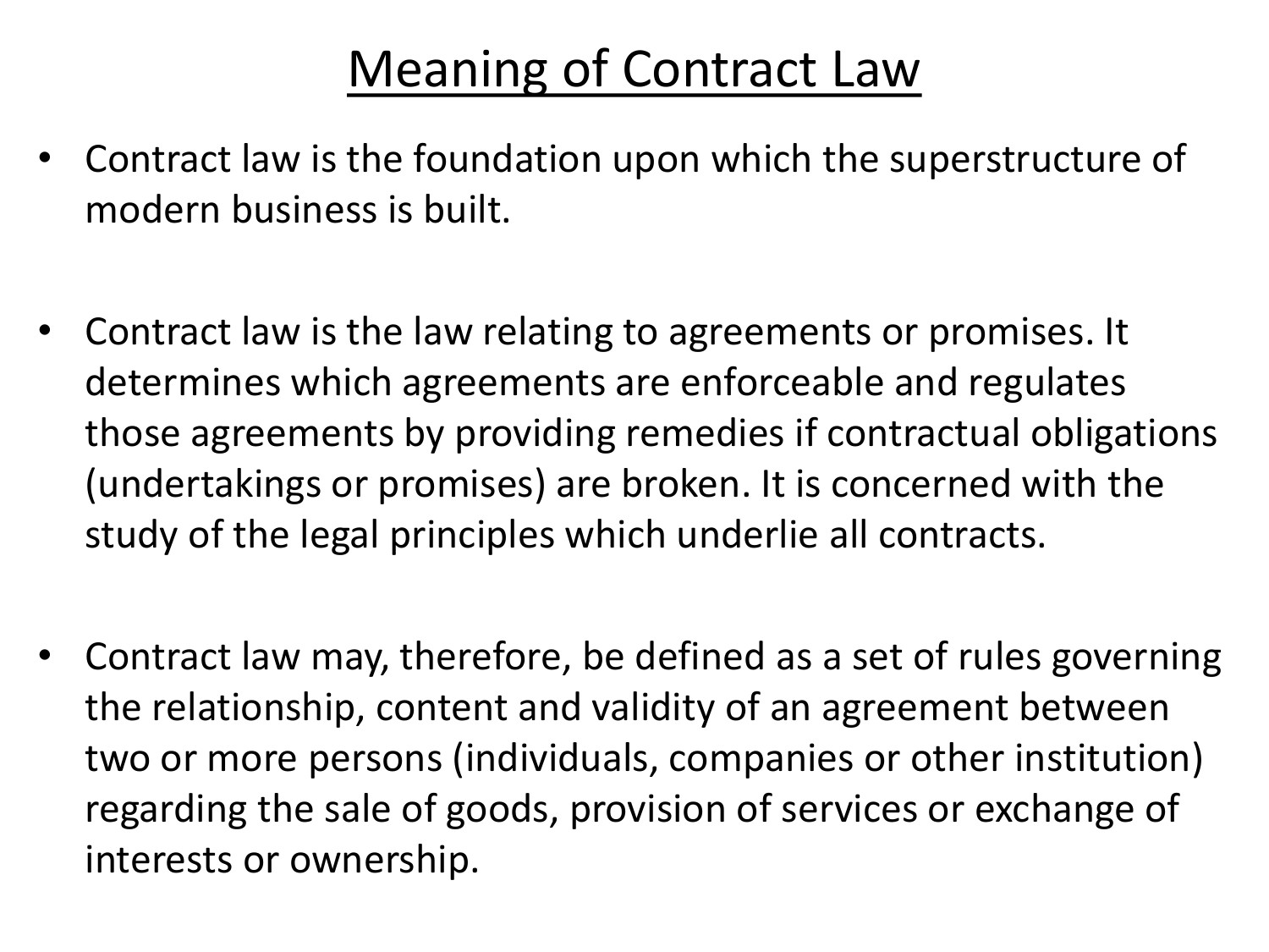 Foundational Principles Of Contract Law Contracts Academic Materials Law Christkindlmarket