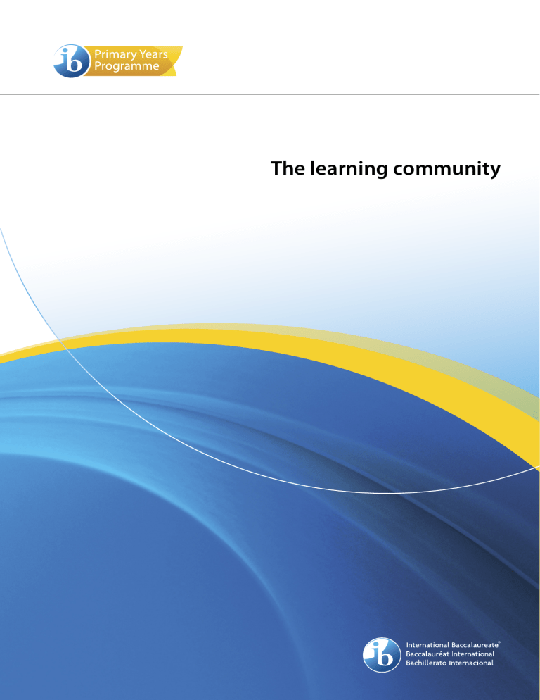 The learning community