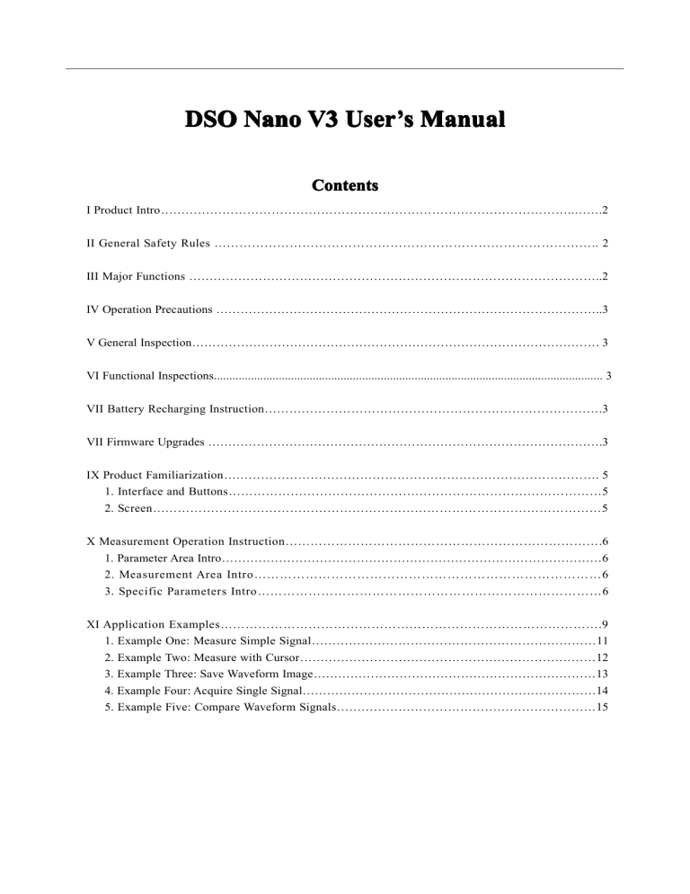 DSO Nano V3 用户手册
