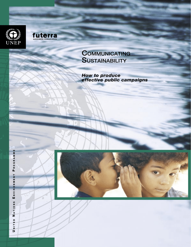 United Nations Environment Programme Communication
