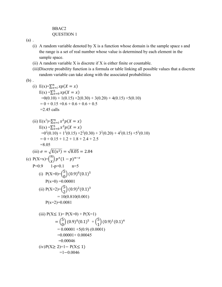 Answers To My Assignment Answers To My Assignment