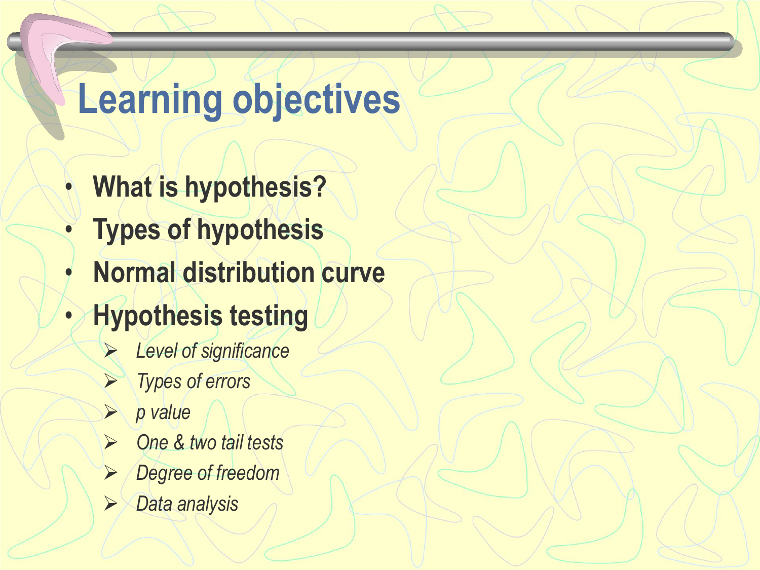 Hypothesis Testing 1 