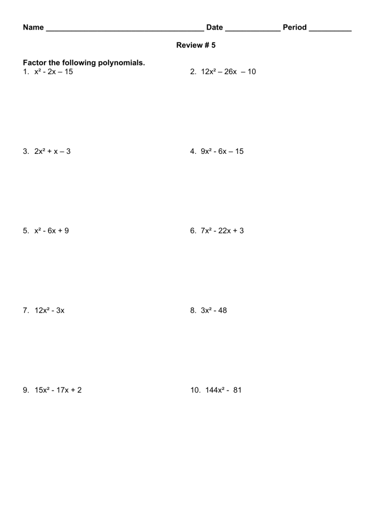 Review 5