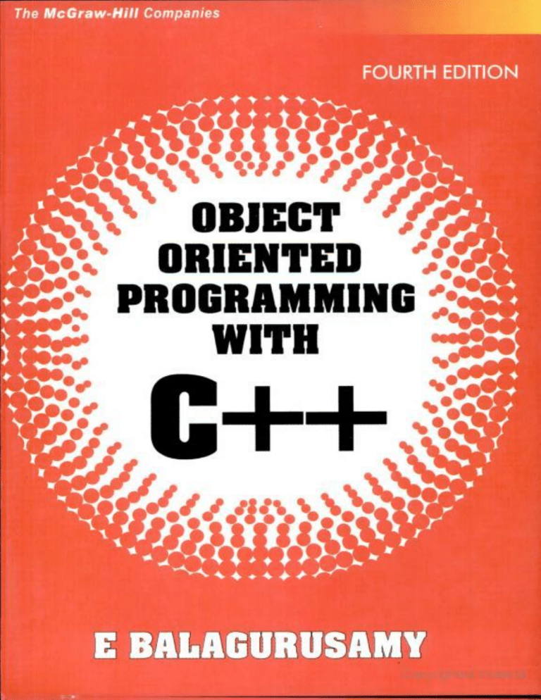 Object Oriented Programming With C