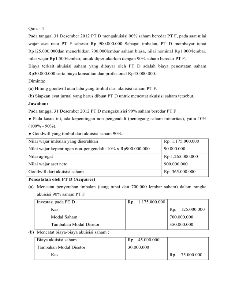 Soal Jawab AKL