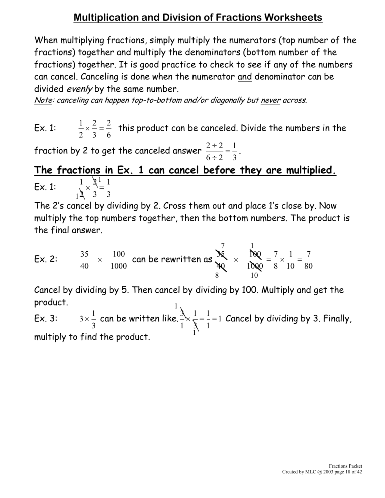 Fractions