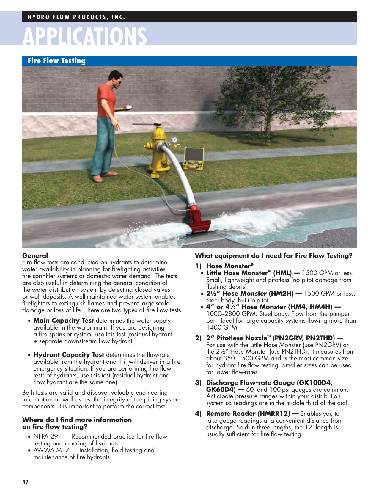 Information On Fire Flow Testing Of Hydrants Information On Fire Flow Testing Of Hydrants