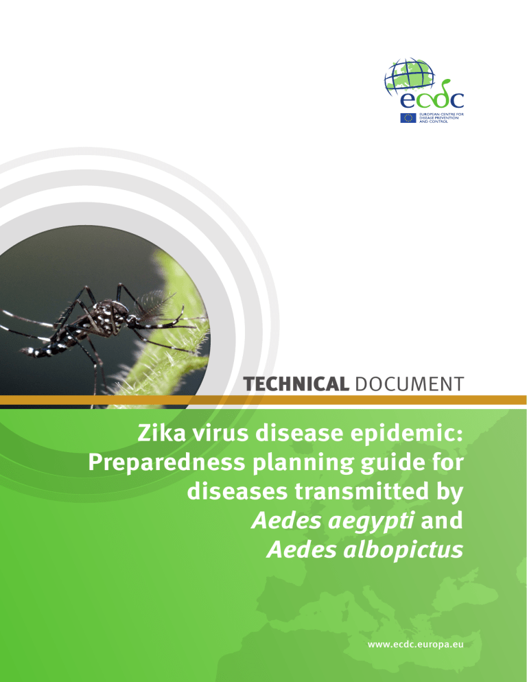 Zika preparedness planning guide aedes mosquitoes
